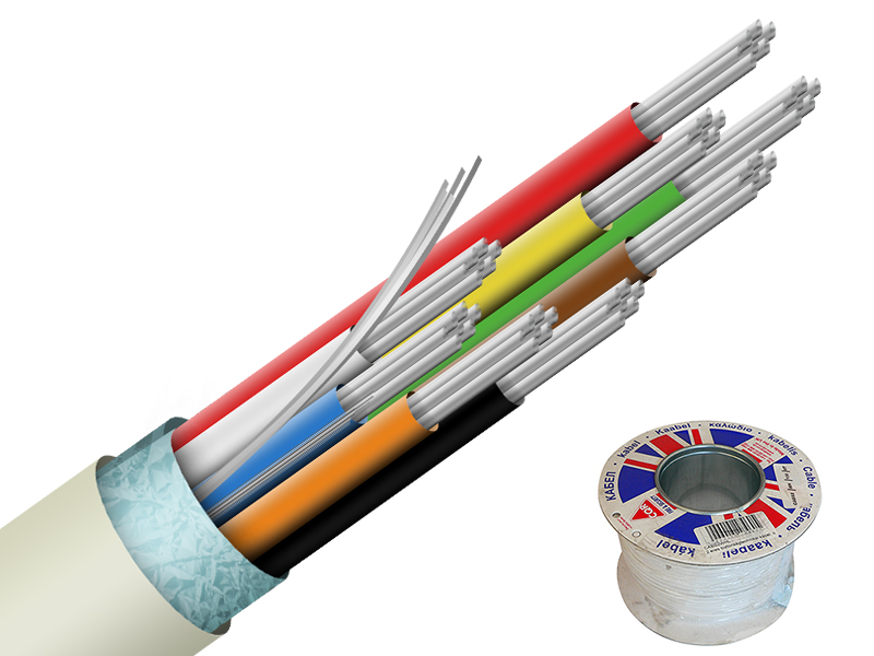 Kábel :: Biztonságtechnikai kábel :: Biztonságtechnikai kábel, 8-eres ...